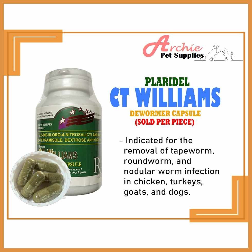CT WILLIAMS Animal Dewormer (1 Capsule) | Shopee Philippines