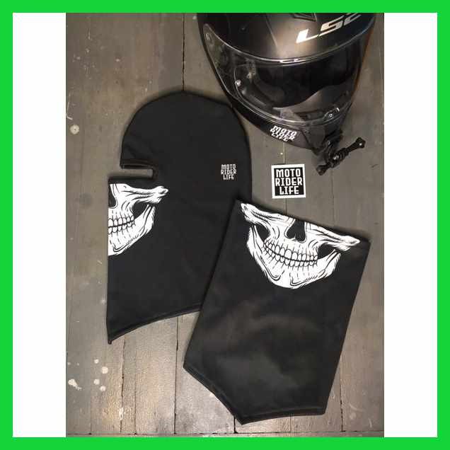 Skull Tube Mask and Balaclava by Moto Rider Life | Shopee Philippines