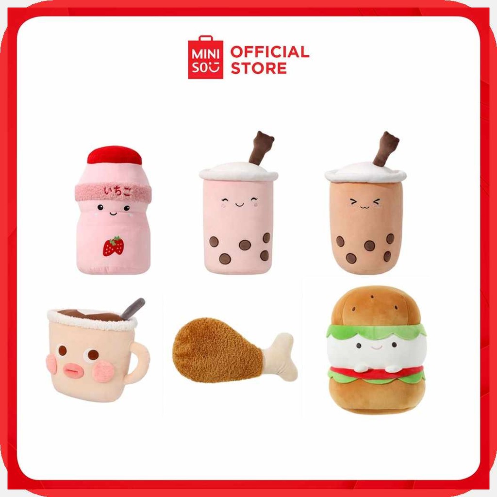 Miniso=cI/Beverages%fk@Food hh+nF+fY+rC+gW+i+Series Pillow Strawberry ...