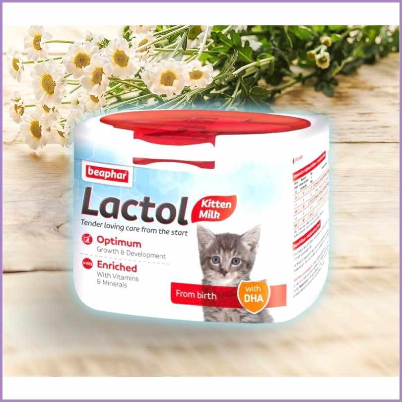 BEAPHAR&tt+U@f?LACTOL+Td@KITTEN+wp@MILK+HY@250g+AG@500g+zG@cats | Shopee Philippines