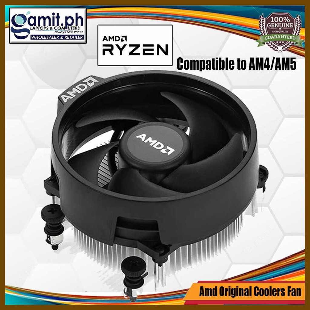 AMD;f^Ryzen'SI{Big{yl'Cooling{B'Fan{X'for{O'Am4{u'Am5{p'w/ Box Original ...