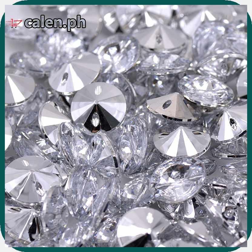 100pcs;u$Taiwan@iP]Acrylic>pV)Crystal}Xo)Diamond}m)Buttons|a)Home}R ...