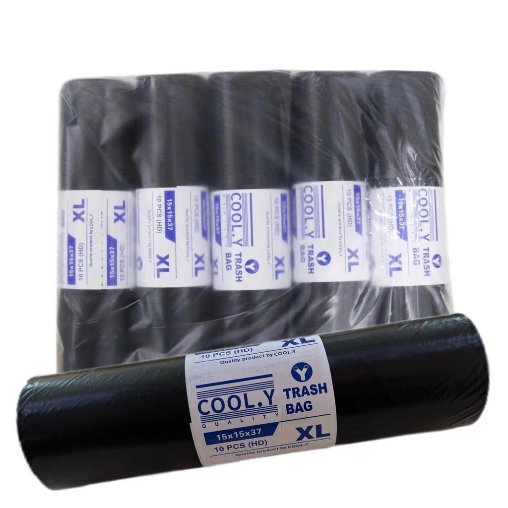Trash Bag/ Garbage Bag Rolled black (S,M,L,XL,XXL) | Shopee Philippines
