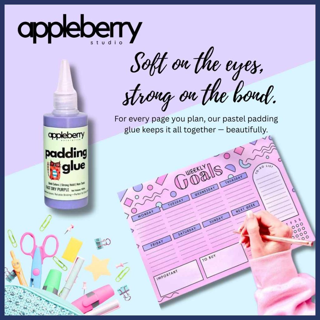 PURPLE Padding Glue ( for DIY Notepad ) | Shopee Philippines