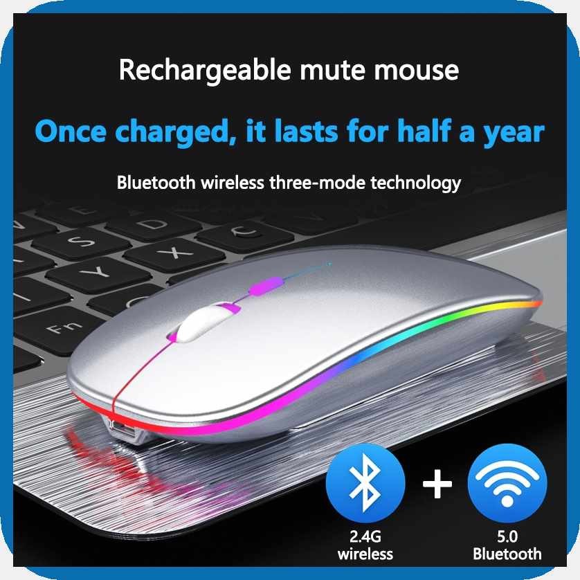 Rechargeable$Bg`Bluetooth]l]Mouse]B#Wireless]w#Gaming]G#Silent]d#LED]o# ...