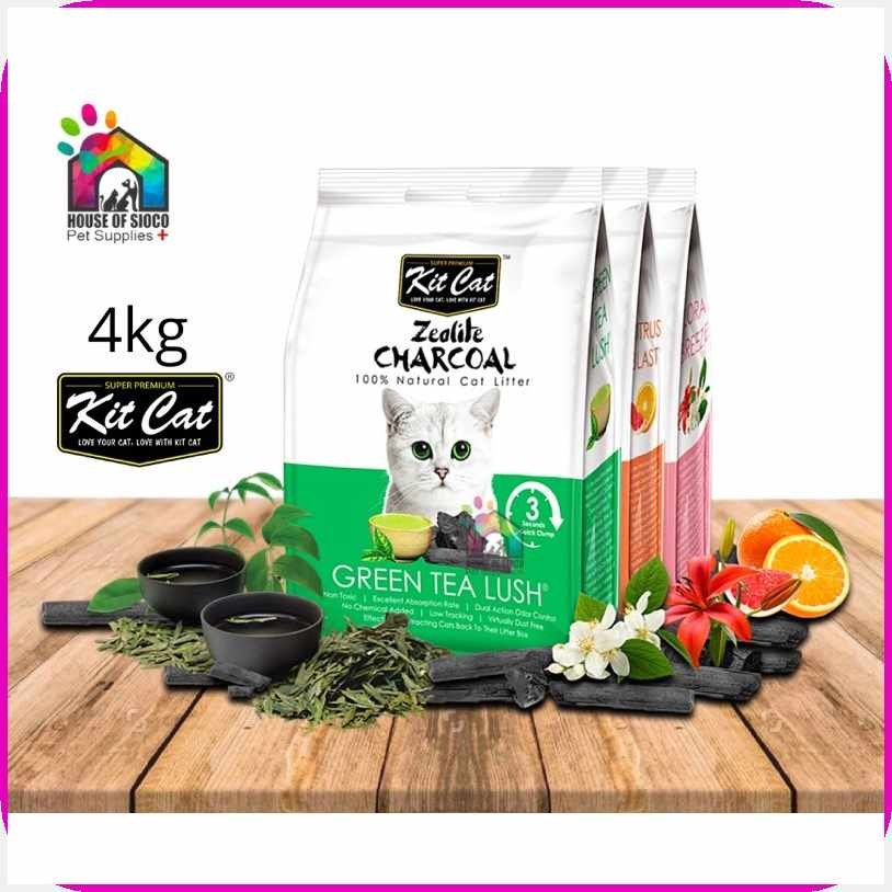 Kit*Uy*Cat*mF?Zeolite*UF?Charcoal*lP?Cat*ZZ?Litter*RX?4kg | Shopee ...