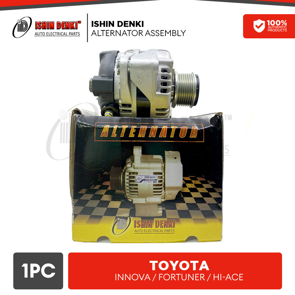 Ishin Denki Alternator Toyota Innova /Rav-4 /Fortuner /Hi-Ace /Hilux ...