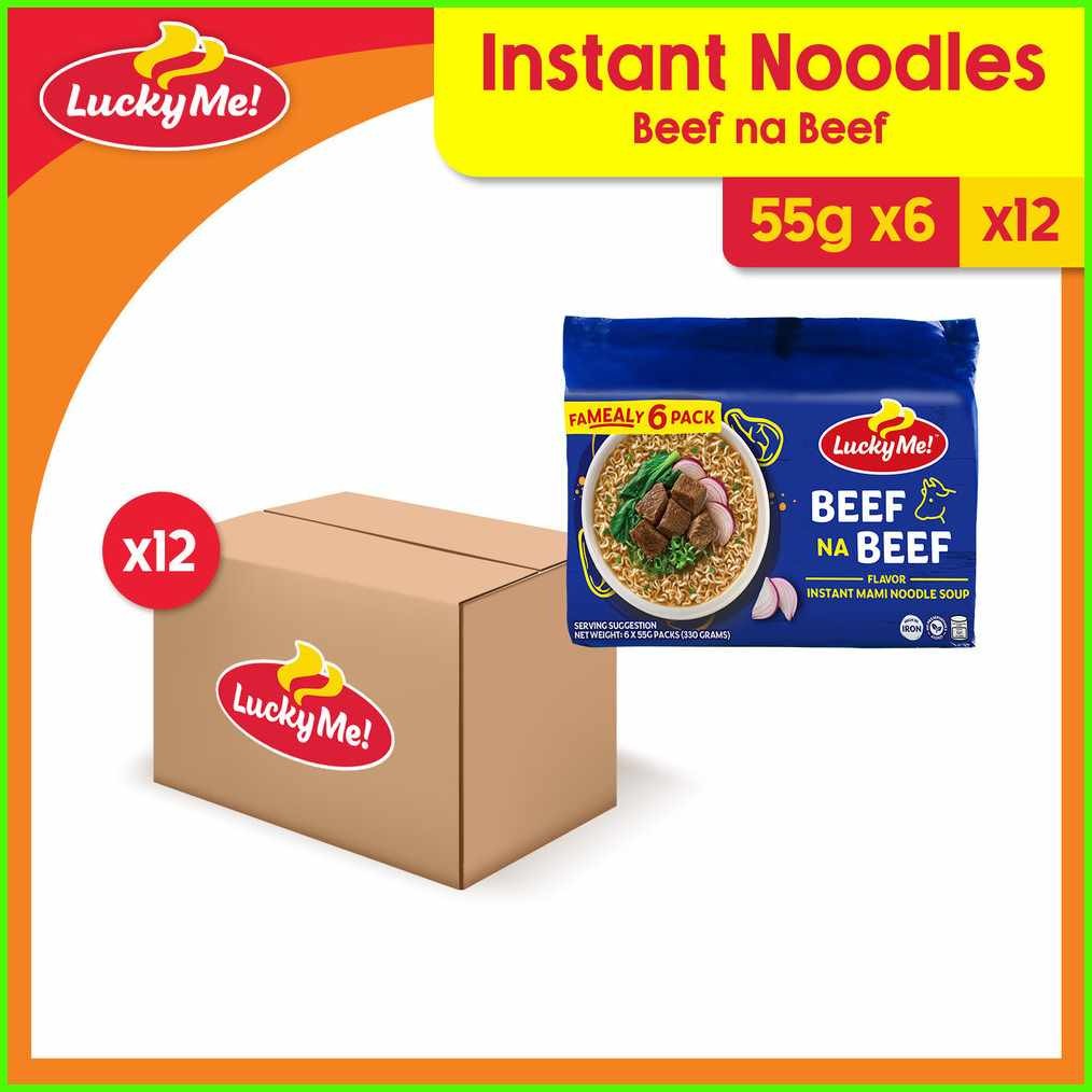 Lucky.D@Me!.h;vF&Instant`ln&Noodle`f&Soup`D&Beef`o&na`P'Beef Multipack ...