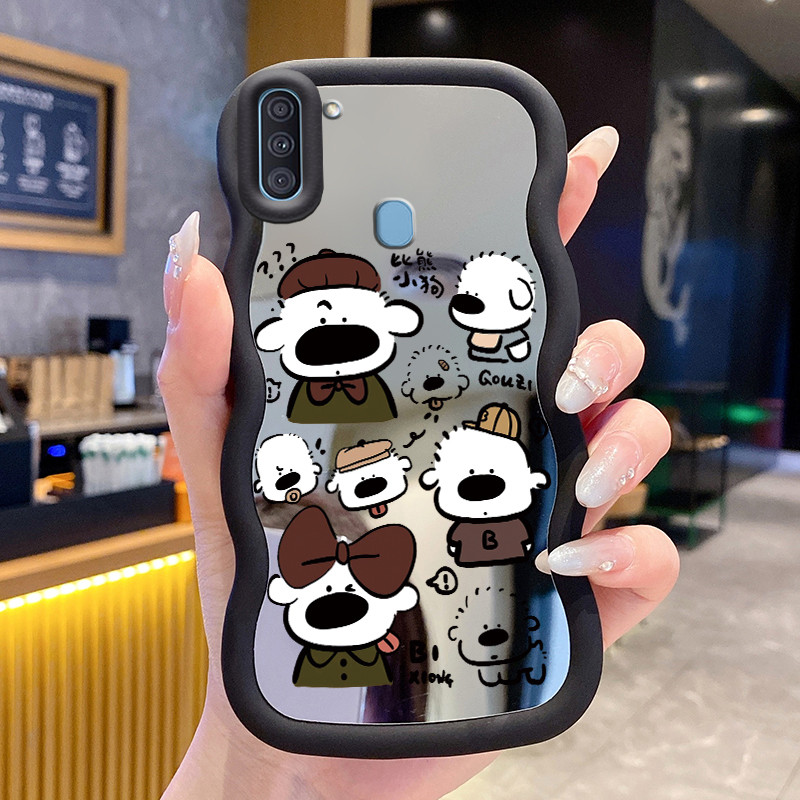 Casing For Samsung A11 M11 Case Casing Dog Seluk Pattern HP Cesing ...