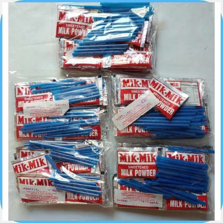 5>W-Pack'aD~Mik-Mik$eV^Sweetened/O^Milk/i^Powder/m_(Mikmik) | Shopee ...