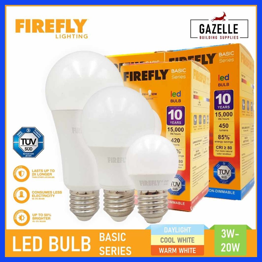 Firefly*Vh&Basic$WG%Series$ip/LED$Db/A$Wd/Light$tR/Bulb$rr/-$pP/3 - 20 ...