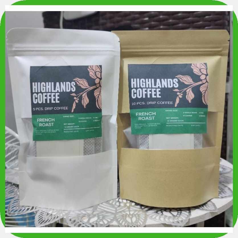 5 pcs. 10 pcs Flavored Drip Coffee from Cordillera ( Resealable Pouch ...