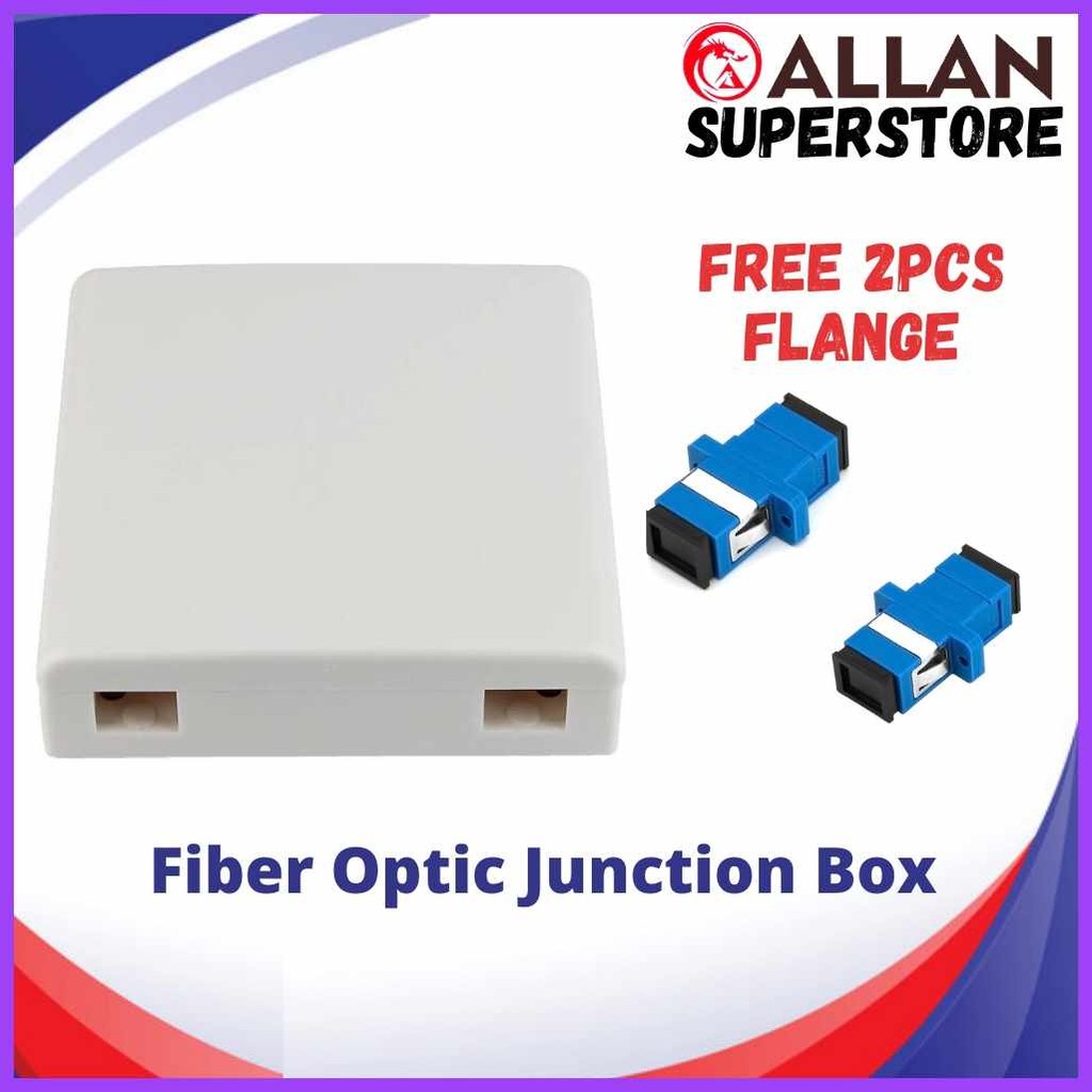 Allan Superstore 86x86mm FTTH Fiber Panel Fiber Optic Terminal Dual SC ...