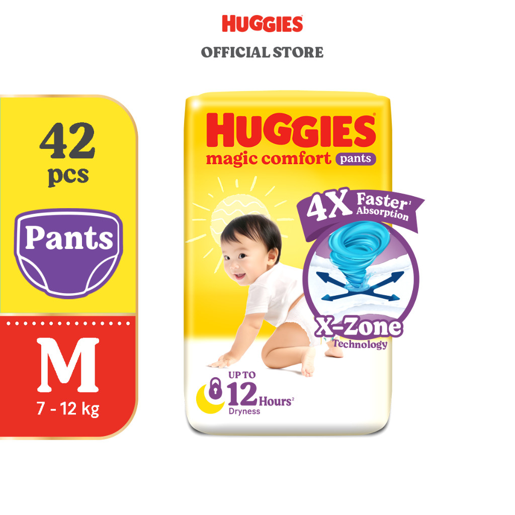 Huggies Magic Comfort Jumbo Medium - 42 pcs | Shopee Philippines