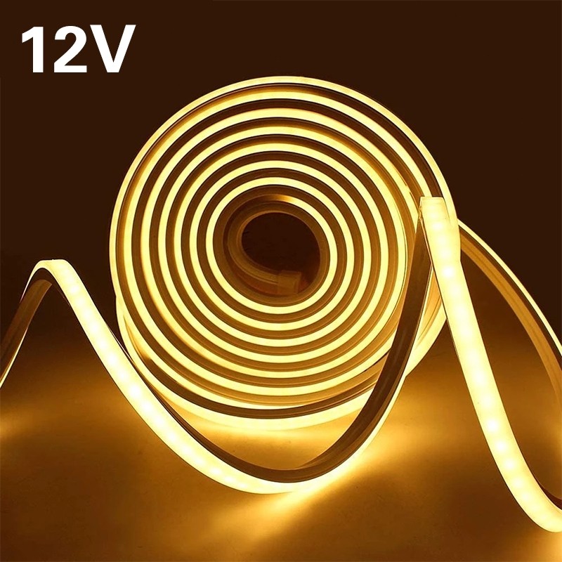 LED Strip Lights Waterproof 5m 220V to 12V Christmas Decoration Neon ...
