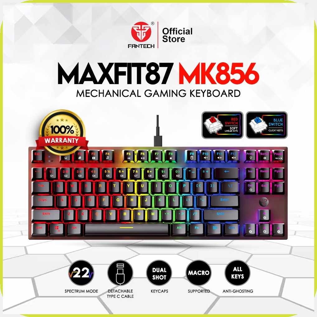 Fantech_gJ:MAXFIT87.D@MK856&Hf`RGB;dx`Mechanical;G`Gaming;W`Keyboard;R ...
