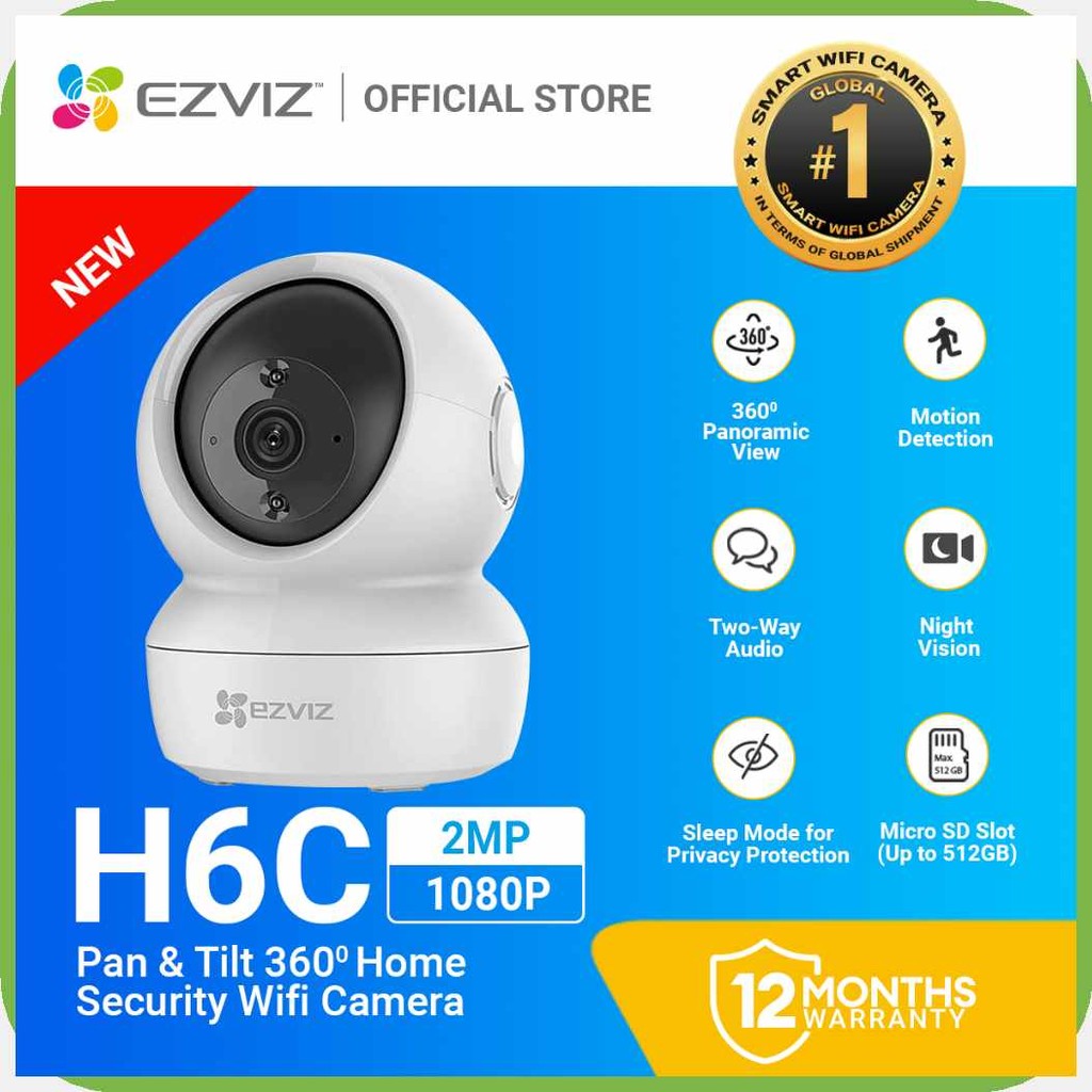 EZVIZ@h~H6C$A`2MP!t[Home,ND[Security,gQ[Wifi,mx[Camera,WH[360°,JA[Pan ...