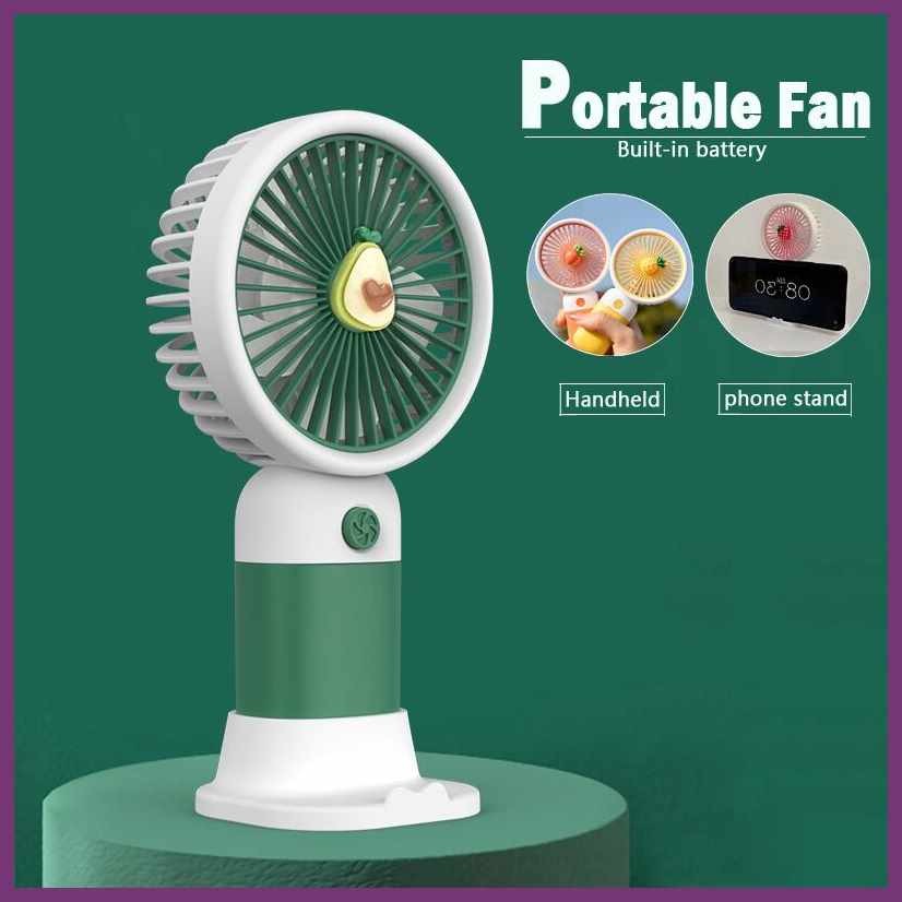 portable mini small fortable handy fan electri USB rechargeable ...