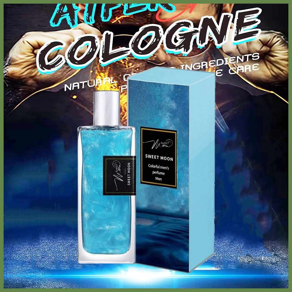 Sweet Moon Perfume Colorful Men's Shimmer Body Perfume 65ml for Men ...