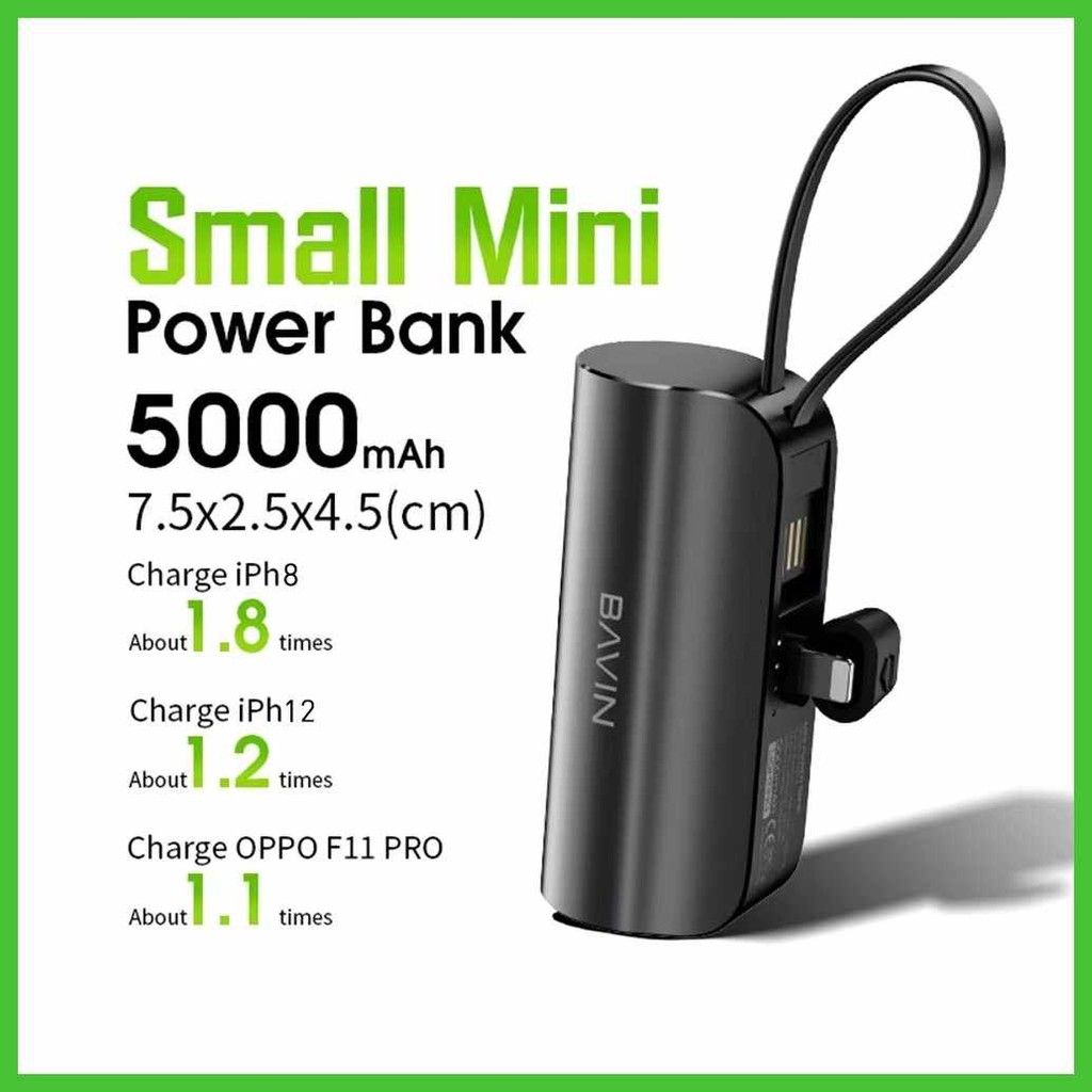Bavin_A>5000mAh,co!Mini!af,Fast!pj,Charging!xR,Portable!VL,Power!aE ...