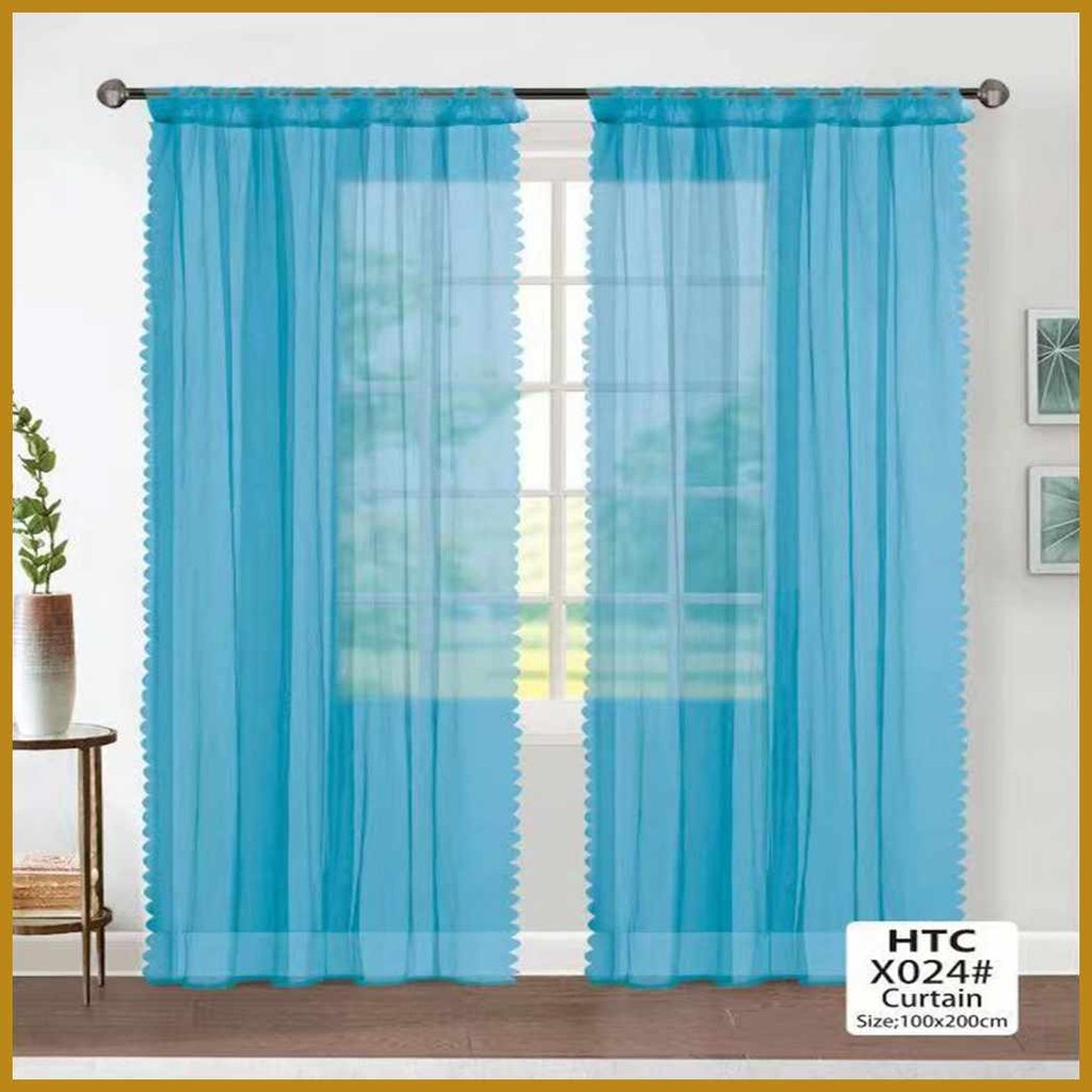 Blue@bn:Plain%g:Curtains%x:for%C:Window%q:Door%b:Room%W:Decoration%K ...