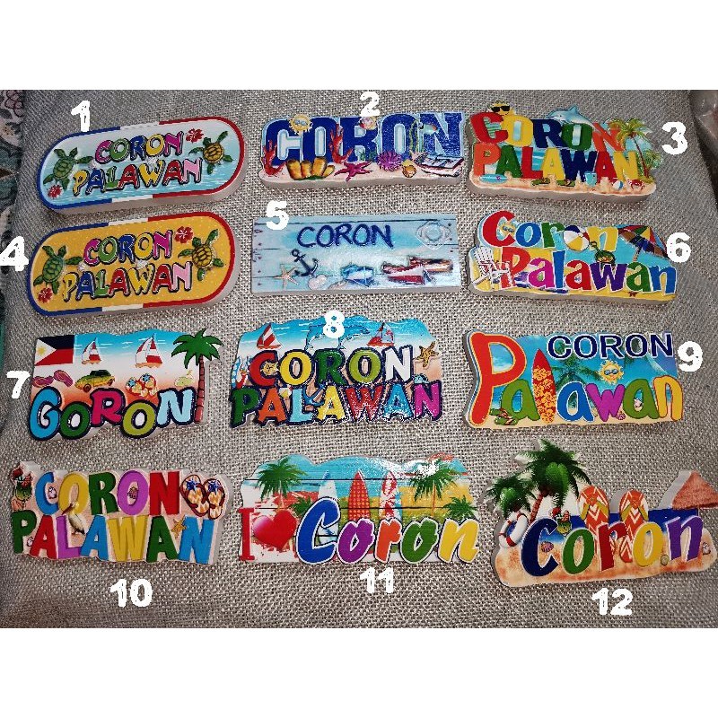 Coron Palawan souvenir ref magnet | Shopee Philippines