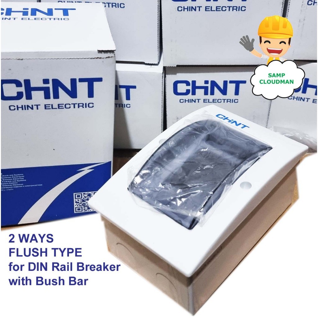 Chint 2 Ways Panel Box Distribution Box Flush Type Board DB-2F for DIN ...