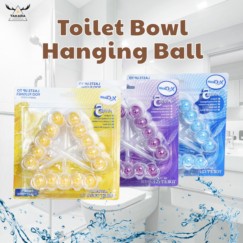 X-clean Toilet Cleaning Bowl Cleaner Hanging Ball Air Freshener ...