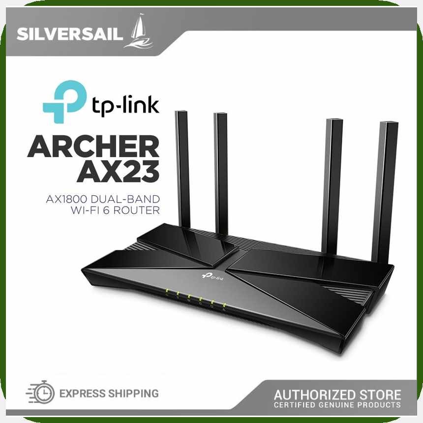 TP-Link Archer AX23 AX1800 Dual Band Gigabit Wi-Fi 6 Router | Shopee ...