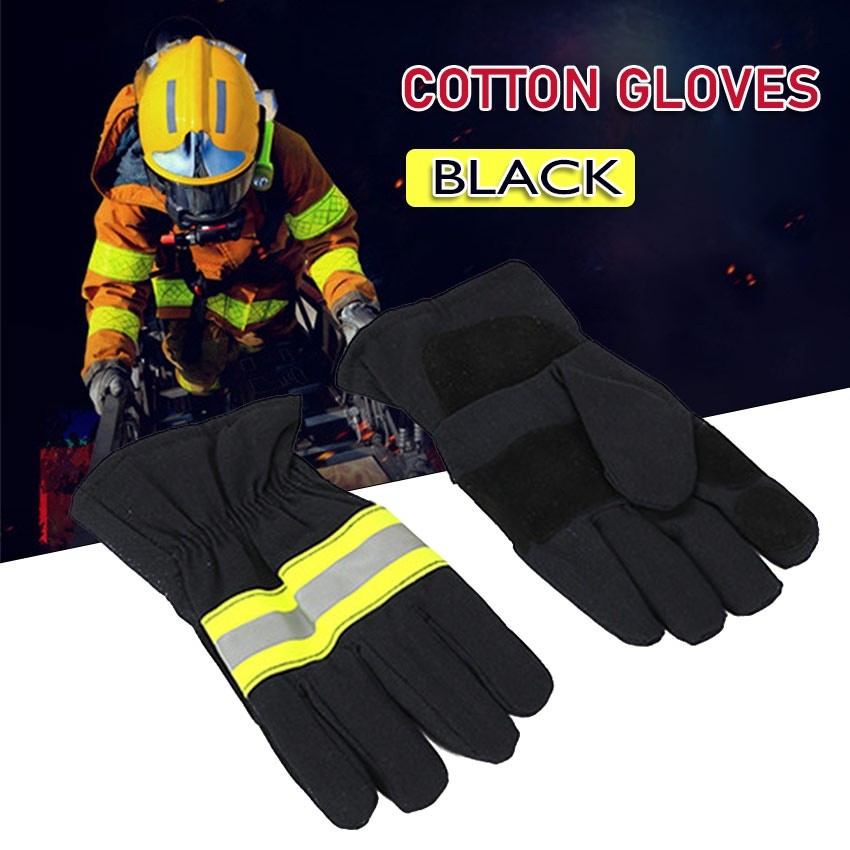 Fire Fighting Gloves Fire Proof Gloves Anti Cut for Fireman Welding ...