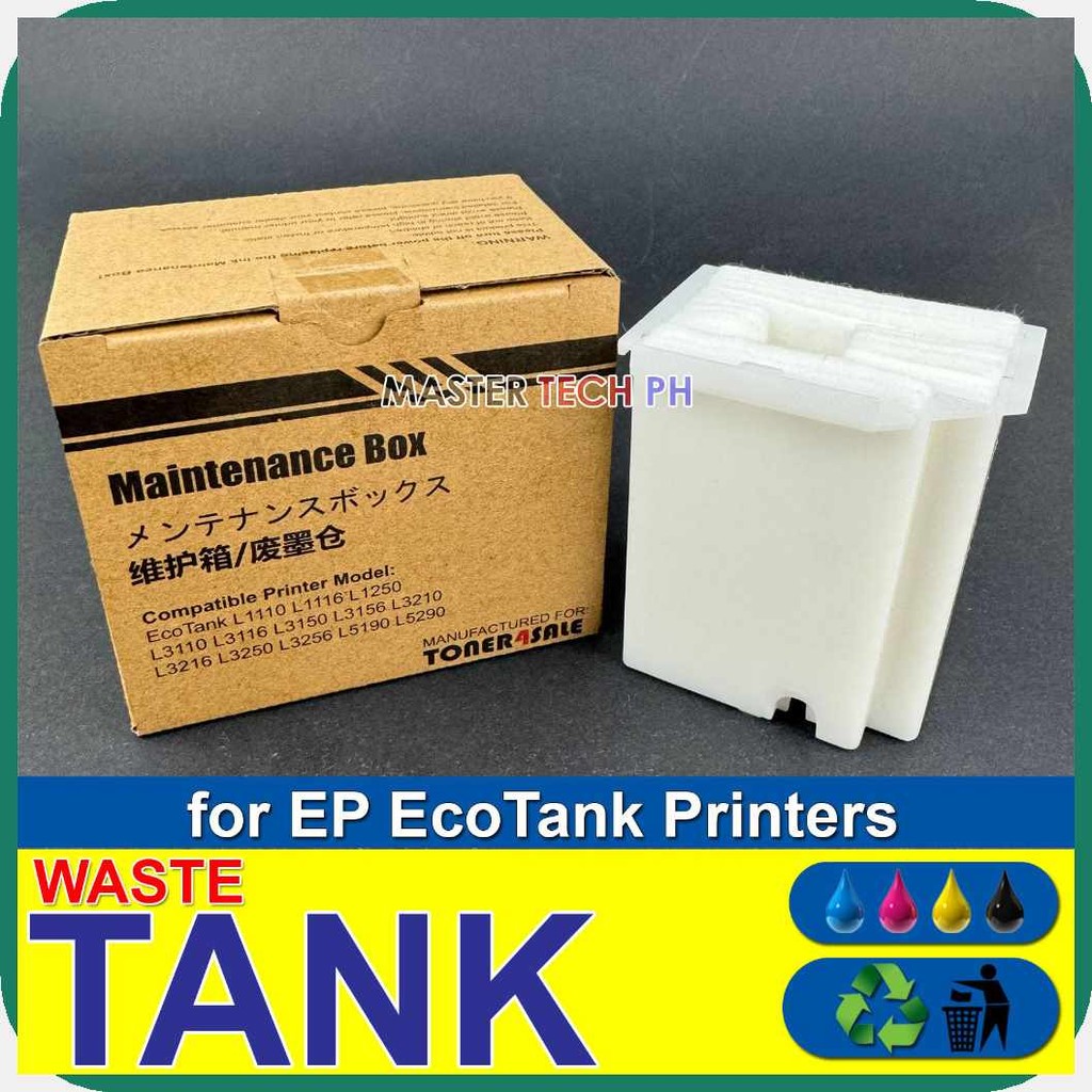 Waste Tank and Sponge Pad for Epson L3110 L3116 L3150 L3156 L3210 L3216 ...