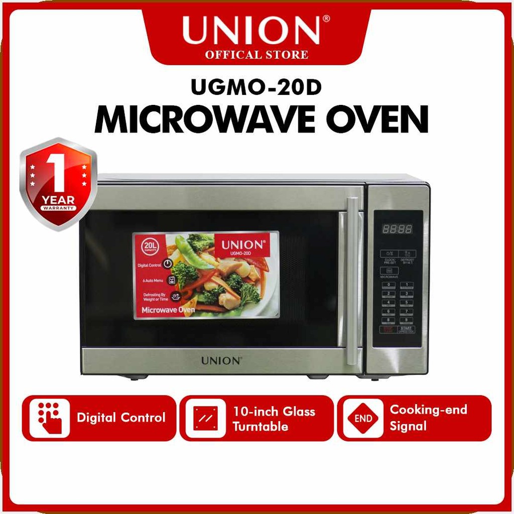 Union UGMO-20D Digital Control Microwave oven 20L | Shopee Philippines
