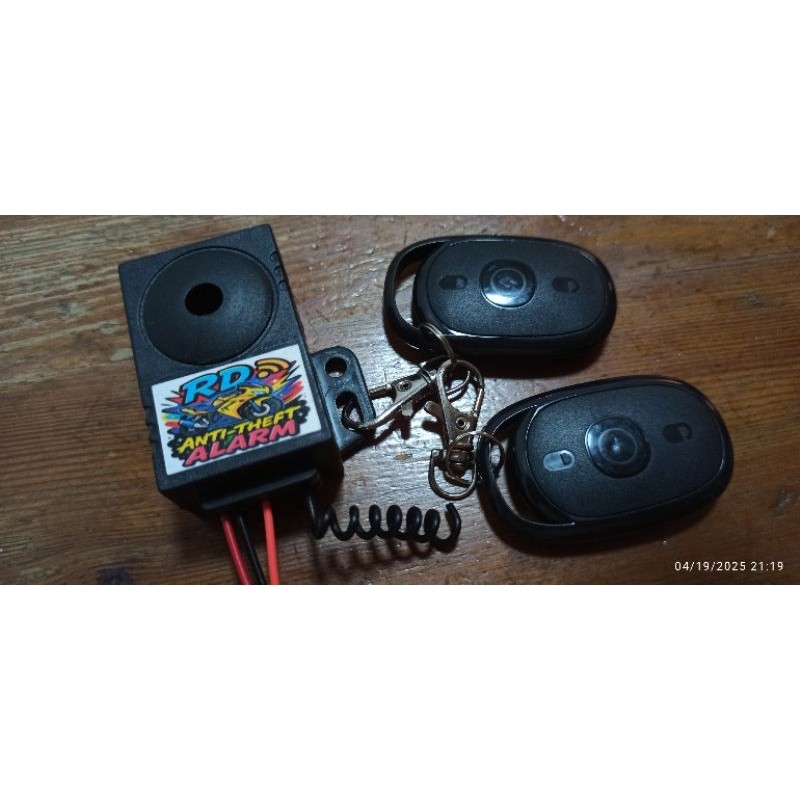 RD Anti-Theft Alarm System for Motorcycles – 12V | Remote alarm, Kill ...