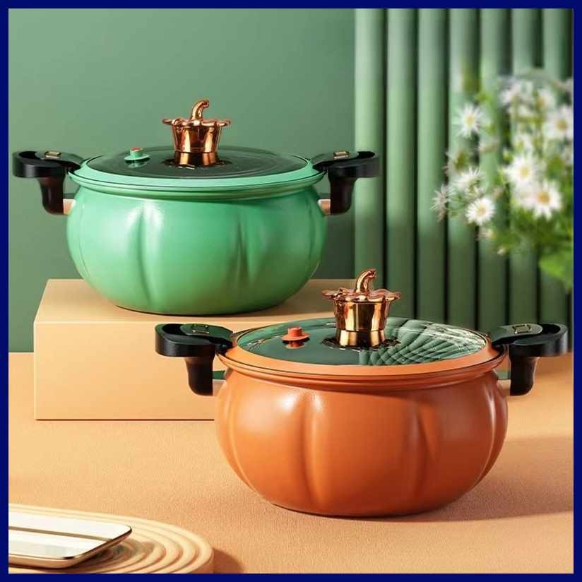 Micro Pressure Soup Pot Cooker Non-stick Pressure Cooker Pot Cooking ...