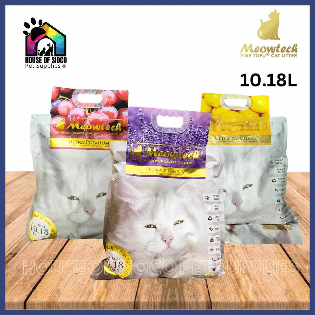 Meowtech*QR`Ultra[ap>Premium^DJ/Fine$qk/Tofu$yU:Cat%ag:Litter%jp:10.18L ...