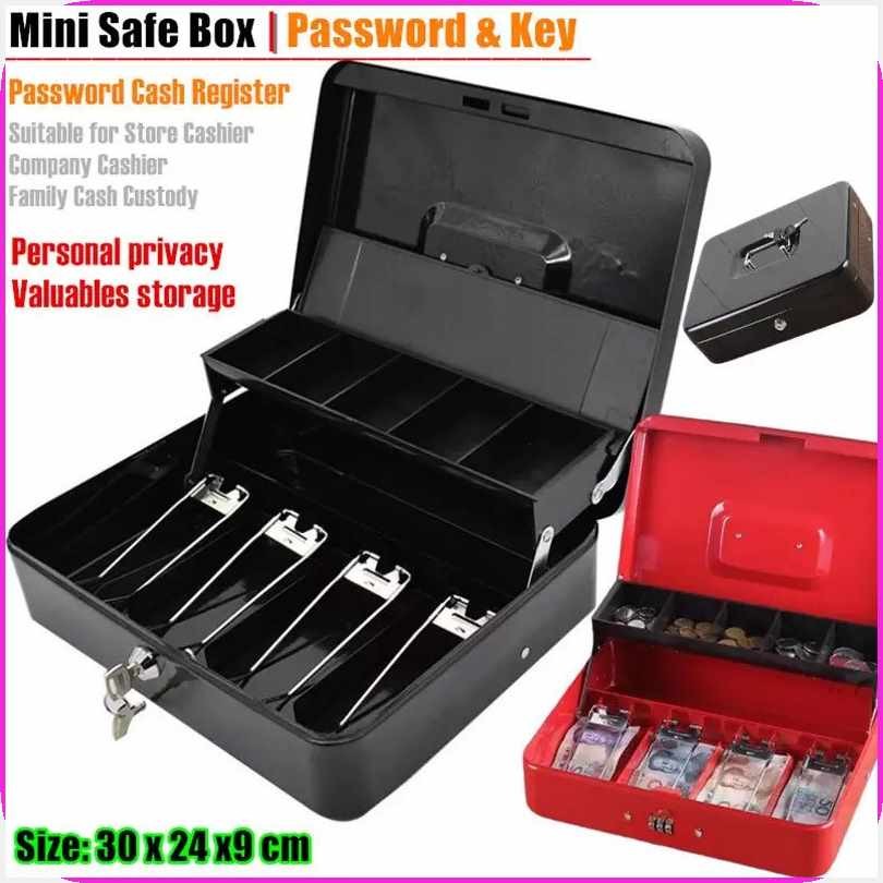 cash box with lock vault money box cashier cash box money box with lock ...