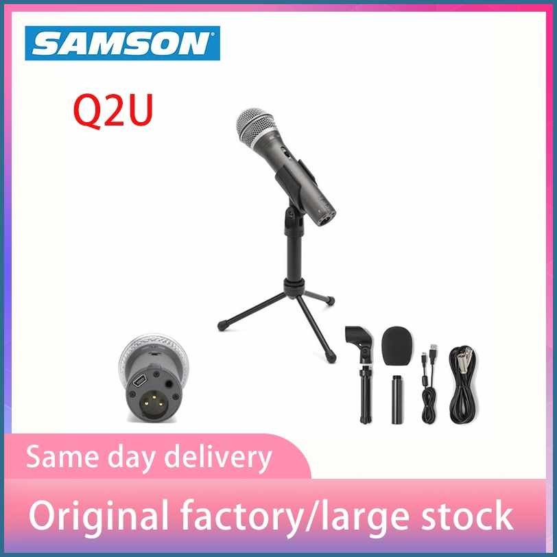 Samson^X;Q2U?um'USBz-/DQ-XLR!dQ,DynamicTg-MicrophonebA-RecordingNF-and ...