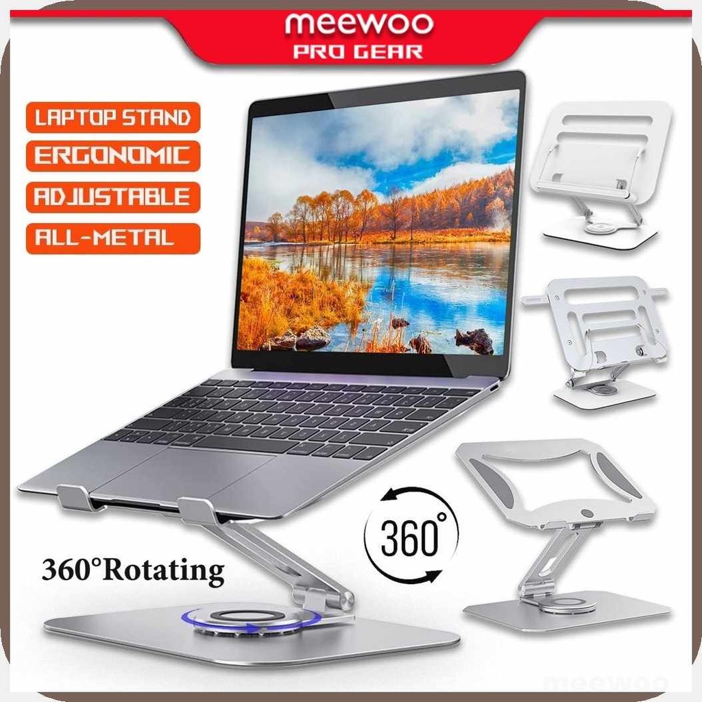 Meewoo`Cs]Laptop/fK~Stand*B?360*v?Rotating*nS?Adjustable*rx?Aluminum*Gg ...