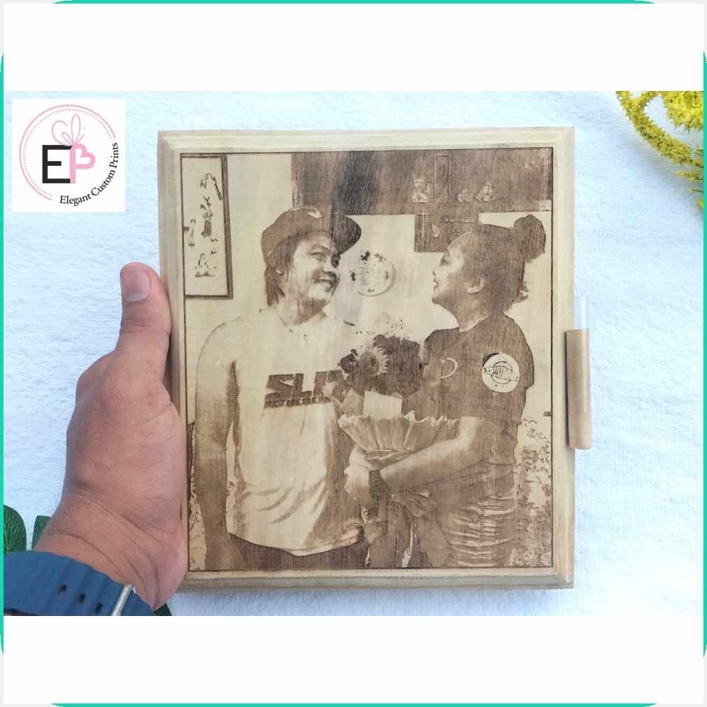 PERSONALIZEDC{Photo[X.on>fc)Wood}xK)with}VV)laser}VO)engrave | Shopee ...