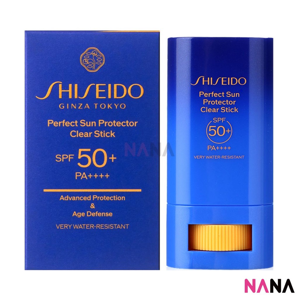SHISEIDO Perfect Sun Protector Clear Stick SPF50+ PA++++ 20g | Shopee ...