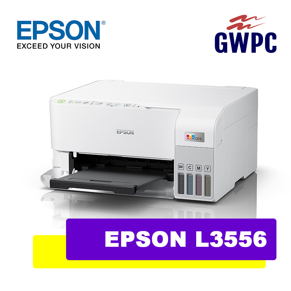 Epson L3556 EcoTank Ink Tank Printer White | Shopee Philippines