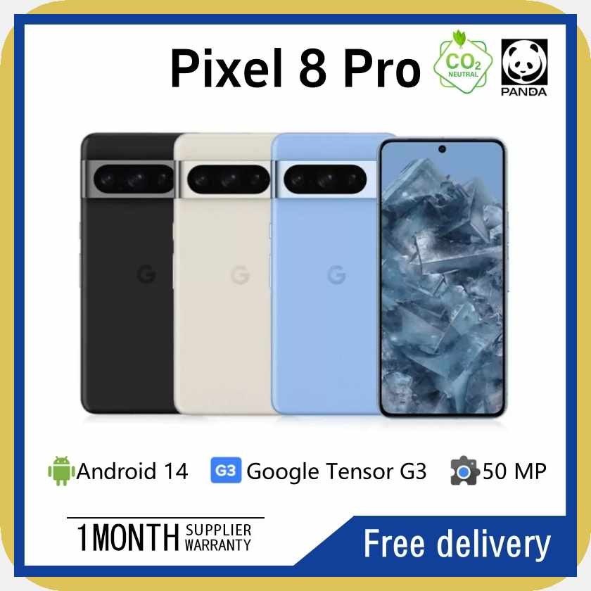 Pixel 8 Pro 5G/ US version/Unlocked/Tensor G3/120Hz/12+128GB/AI phone ...