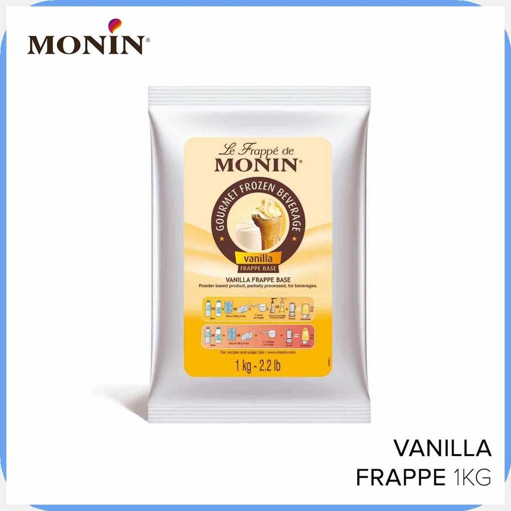 MONIN Vanilla Frappe Powder 1kg | Shopee Philippines