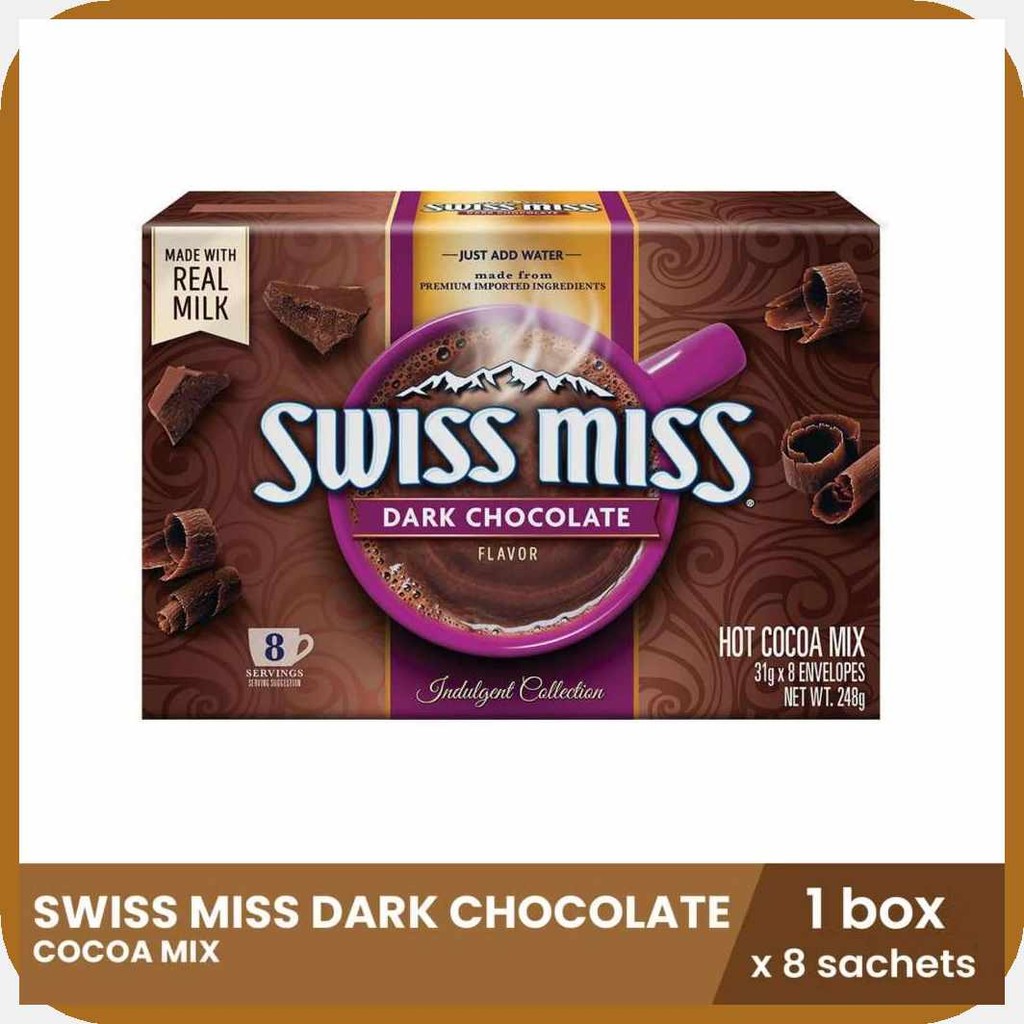 SWISS-Jm]MISS:hJ{Darko-ChocolateZ-8e-sachetsq-xB-31g | Shopee Philippines