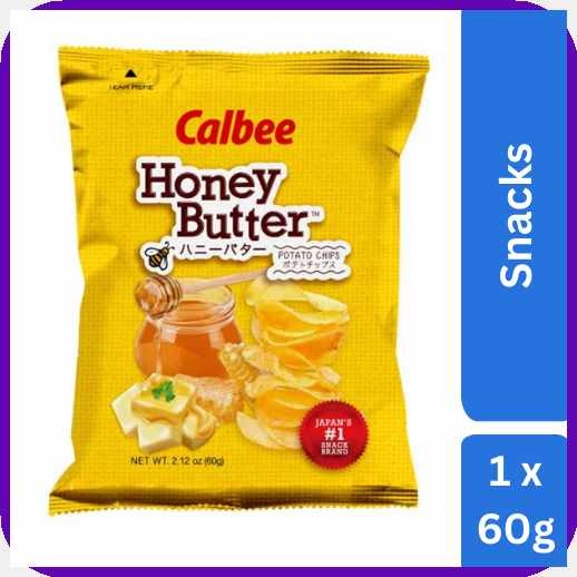 Calbee{F$Potato{g/Chips~c?Honey*H?Butter*V?Buddy*c?Pack*n?60g | Shopee Philippines