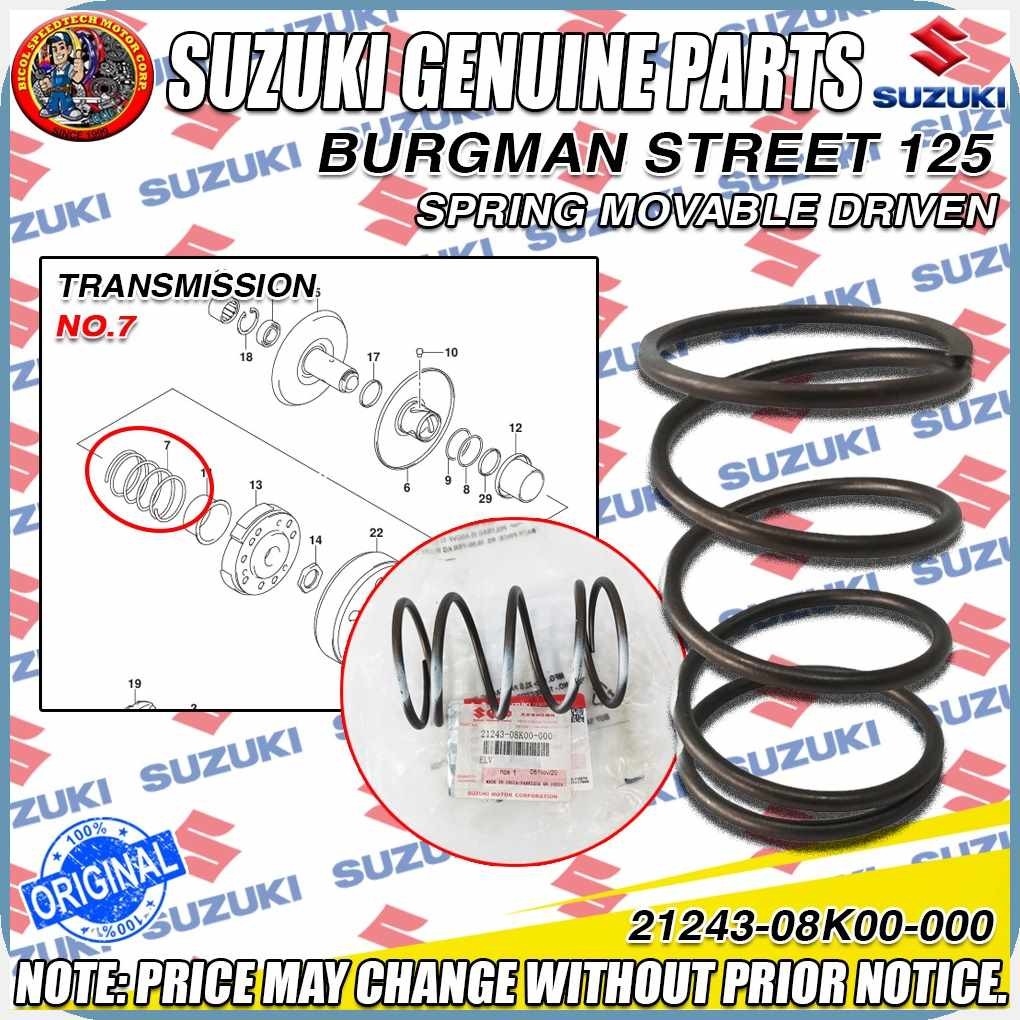 BURGMAN}Tv!STREET)FC,125&T`SPRING;B`MOVABLE;Y`DRIVE;I`(SGP);F`(GENUINE: