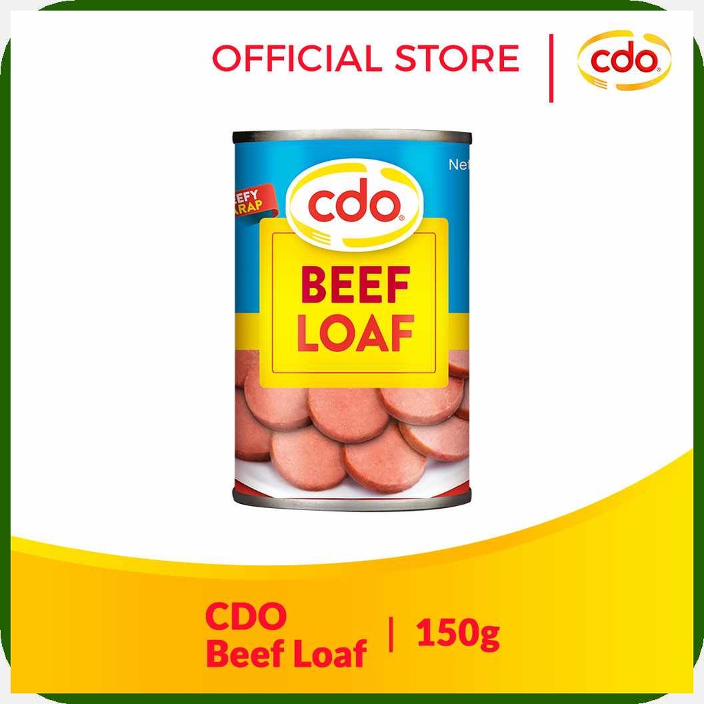 CDO Beef Loaf Classic 150g | Shopee Philippines