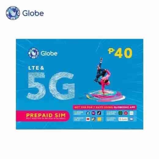Globe 5G LTE Prepaid Sim Card | Shopee Philippines