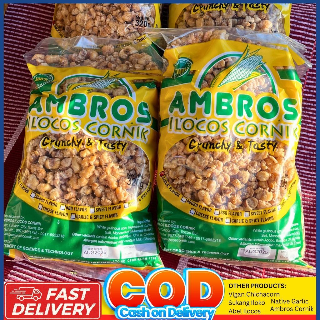 Ambros Ilocos Cornik Pasalubong Cornick Ilocos Chichacorn Vigan Cornick ...