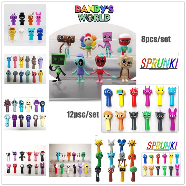Incredibox Sprunki Action Figure Model Gifts Sprunki Toys Decorative ...